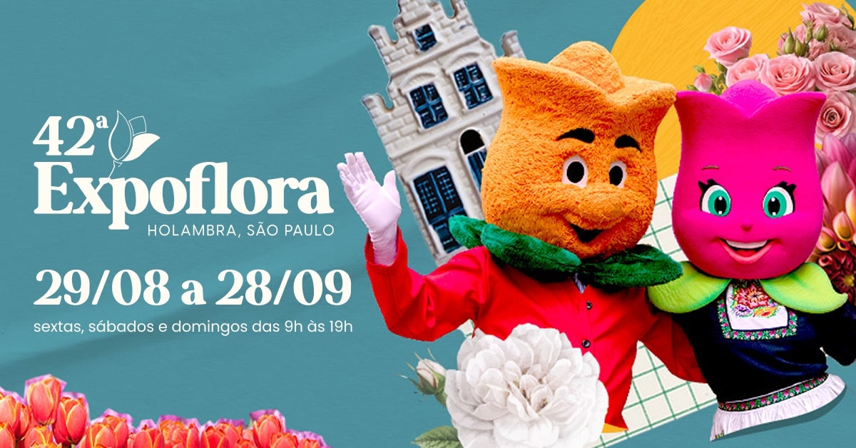 42ª Expoflora • O Maior Festival de Flores e Plantas do Brasil ...